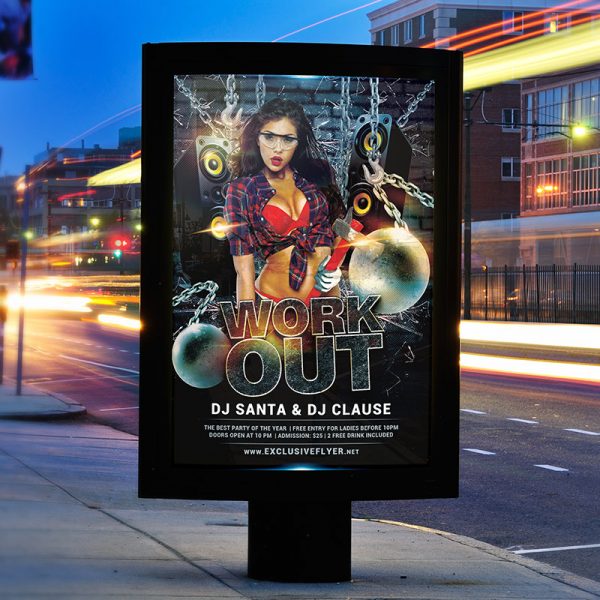 Grown And Sexy Flyer Club A5 Template Exclsiveflyer Free And Premium Psd Templates