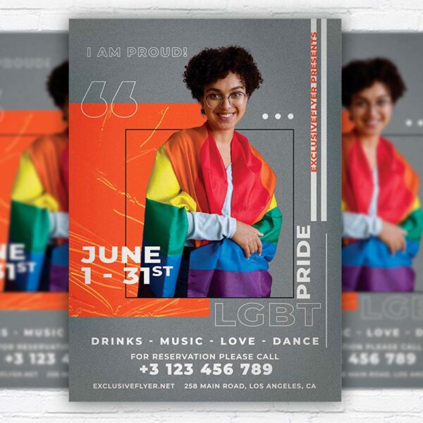 Download Lgbt Pride Day Flyer Psd Template Exclusiveflyer