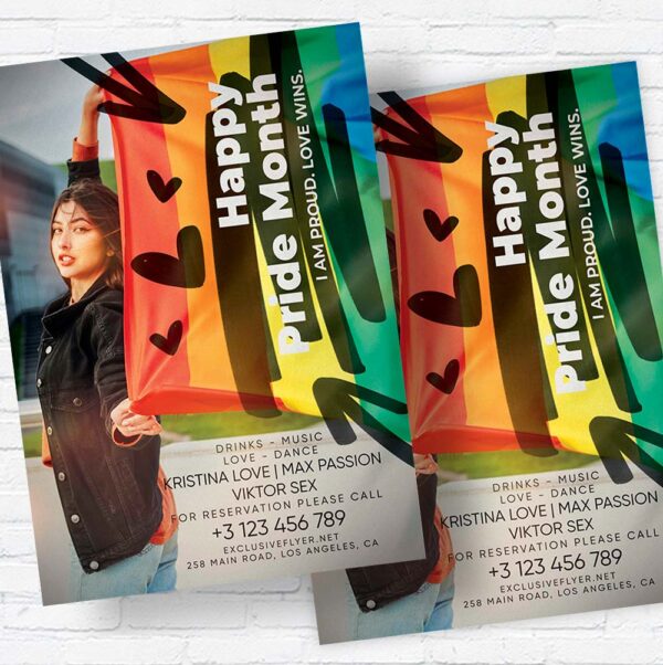 Download LGBT Pride Day - Flyer PSD Template | ExclusiveFlyer Download LGBT Pride Day - Flyer PSD Template | ExclusiveFlyer