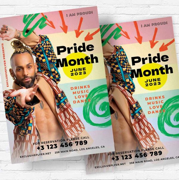 Download LGBT Pride Day - Flyer PSD Template | ExclusiveFlyer Download LGBT Pride Day - Flyer PSD Template | ExclusiveFlyer